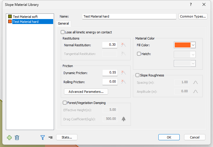 RocFall2 Tutorials | 10 - Advanced Friction and Viscoplastic Ground Drag